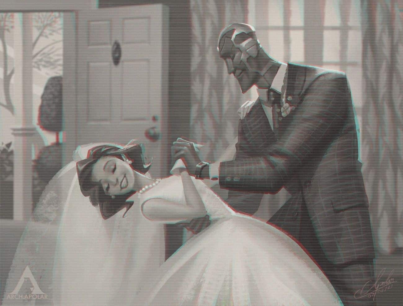 Marvelous World of WandaVision - Our Favorite Fan Art - Paintable