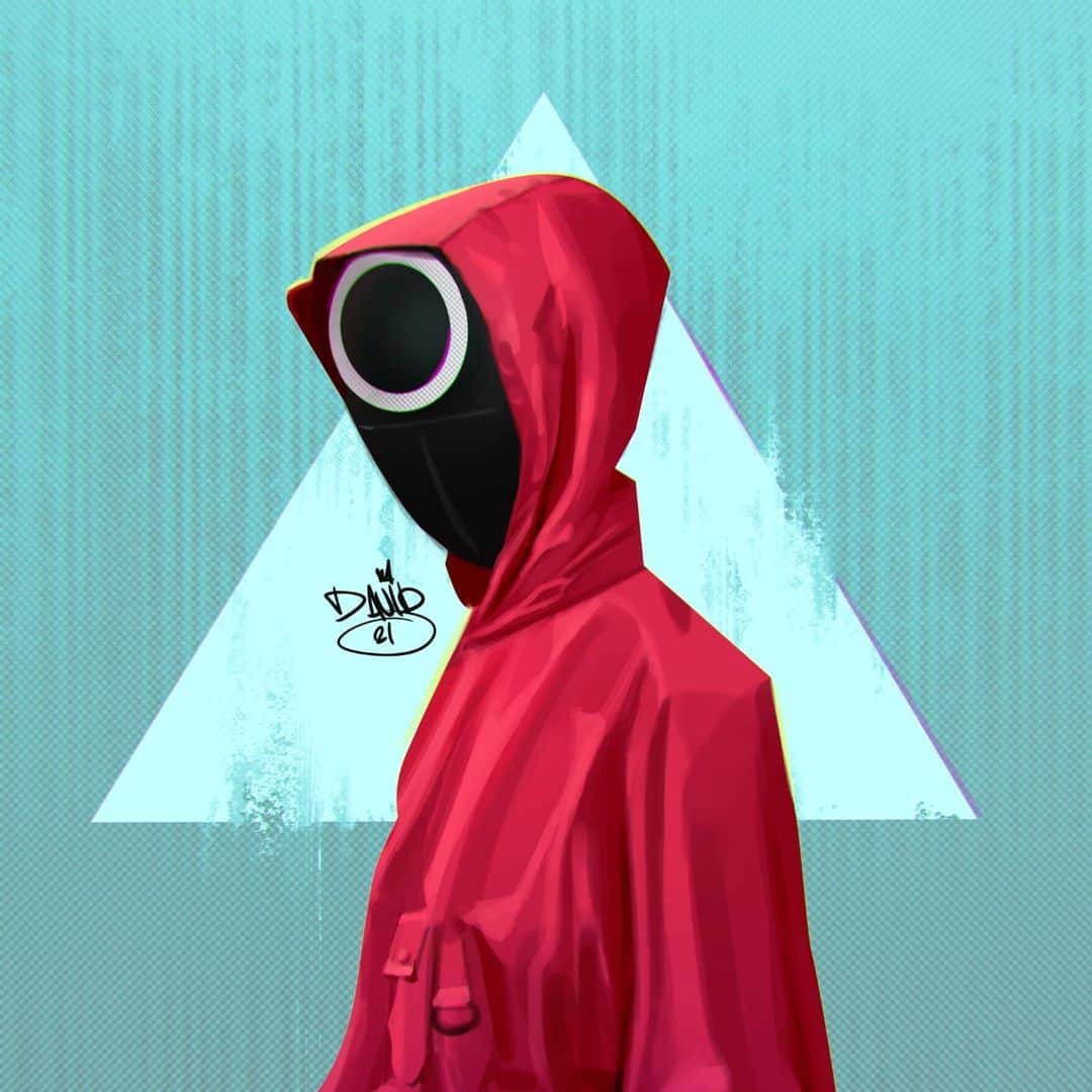 Creative Squid Game Fan Art You Haven't Seen Yet - Paintable