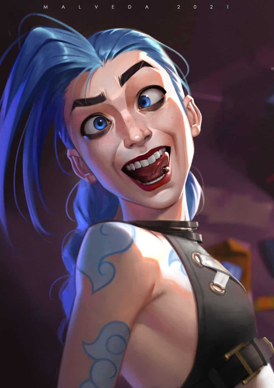 Arcane - Art Inspired by the League of Legends Origin Story - Paintable