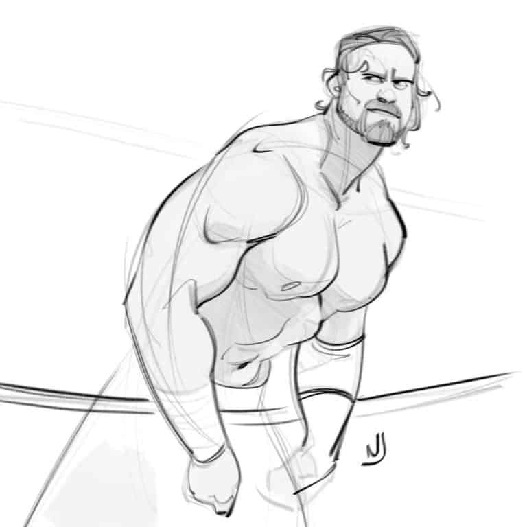 Gesture Drawing Ideas to Try For The Monthly Art Challenge - Paintable