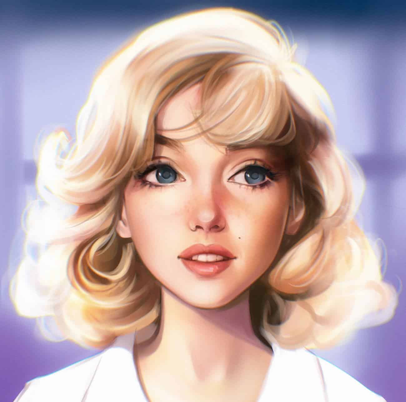 Movie Star Stamps – Digital Art Portfolio Project #4 - Paintable