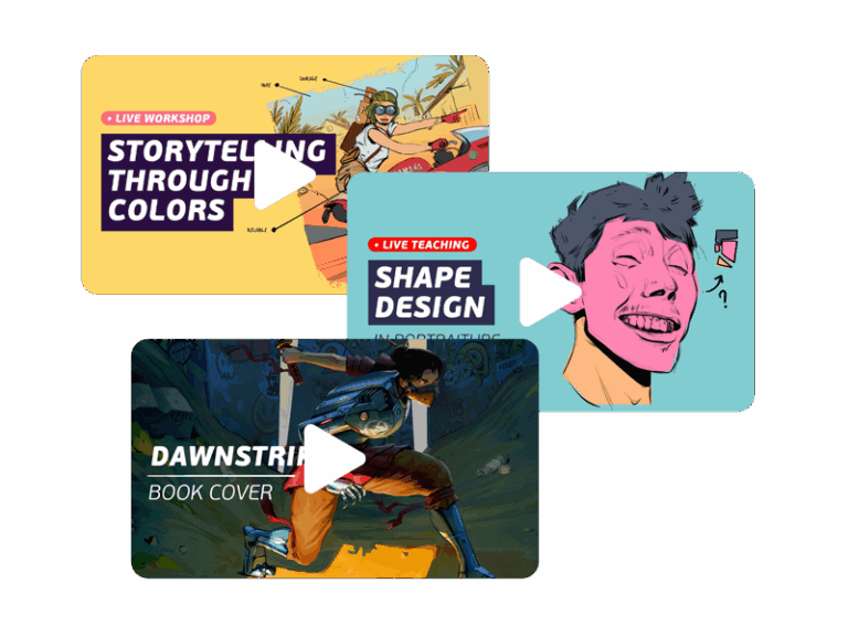 Digital Painting Academy - Registration page - Paintable